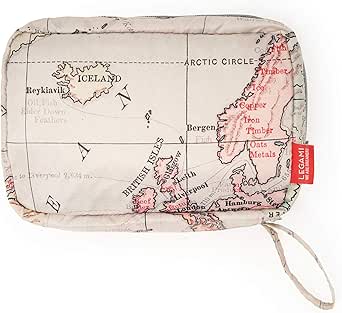 Legami - Beauty Case da Viaggio, map : Amazon.it: Moda