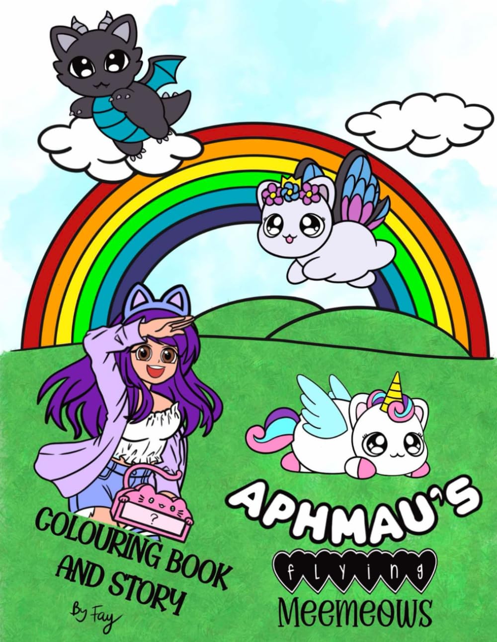 MeeMeows Coloring Book: For Kids Ages 4-8 (US Edition) (Livre a ...