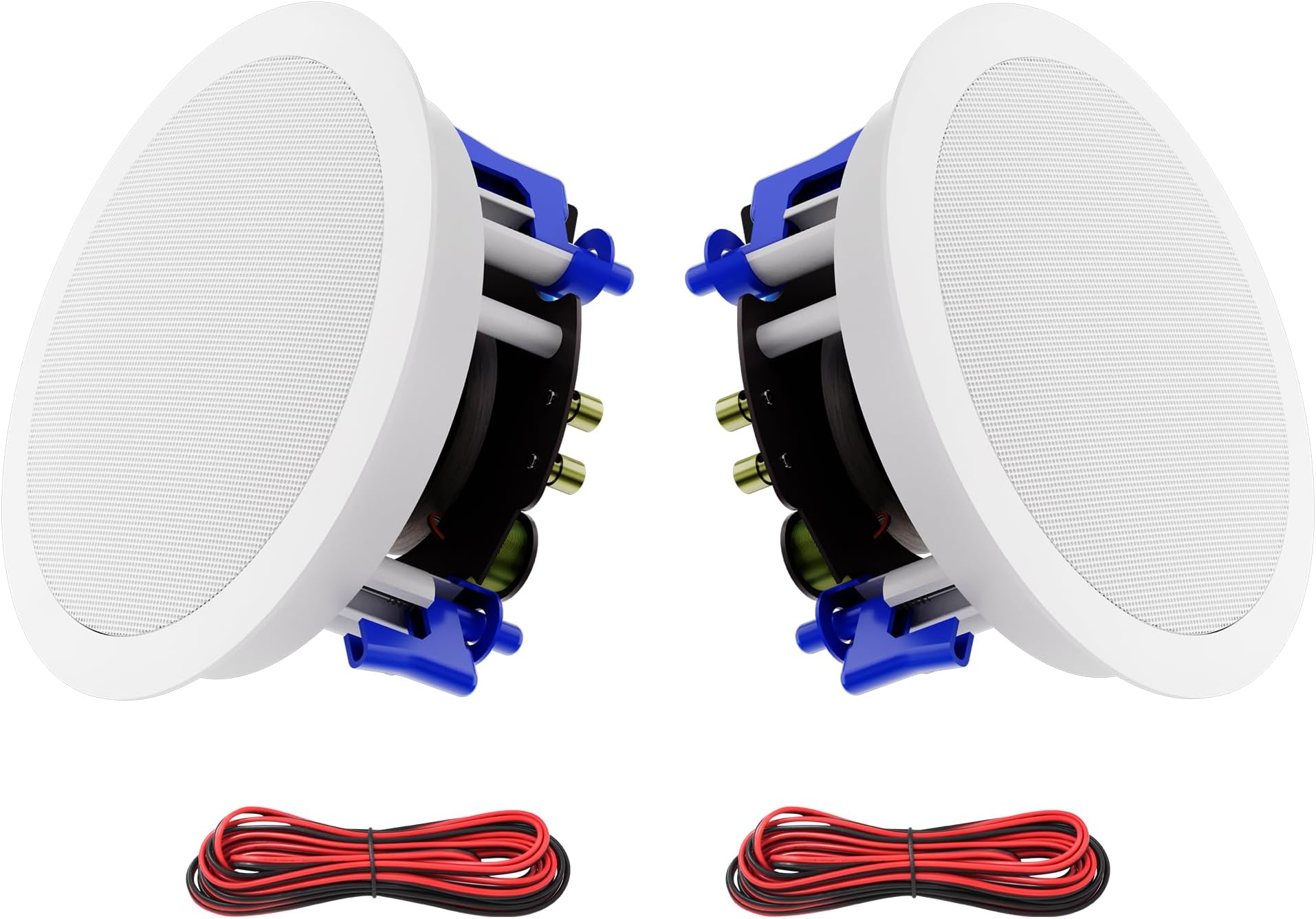 Amazon.com: Herdio 5.25 Inch 300 Watts Ceiling Speakers Passive Wired ...