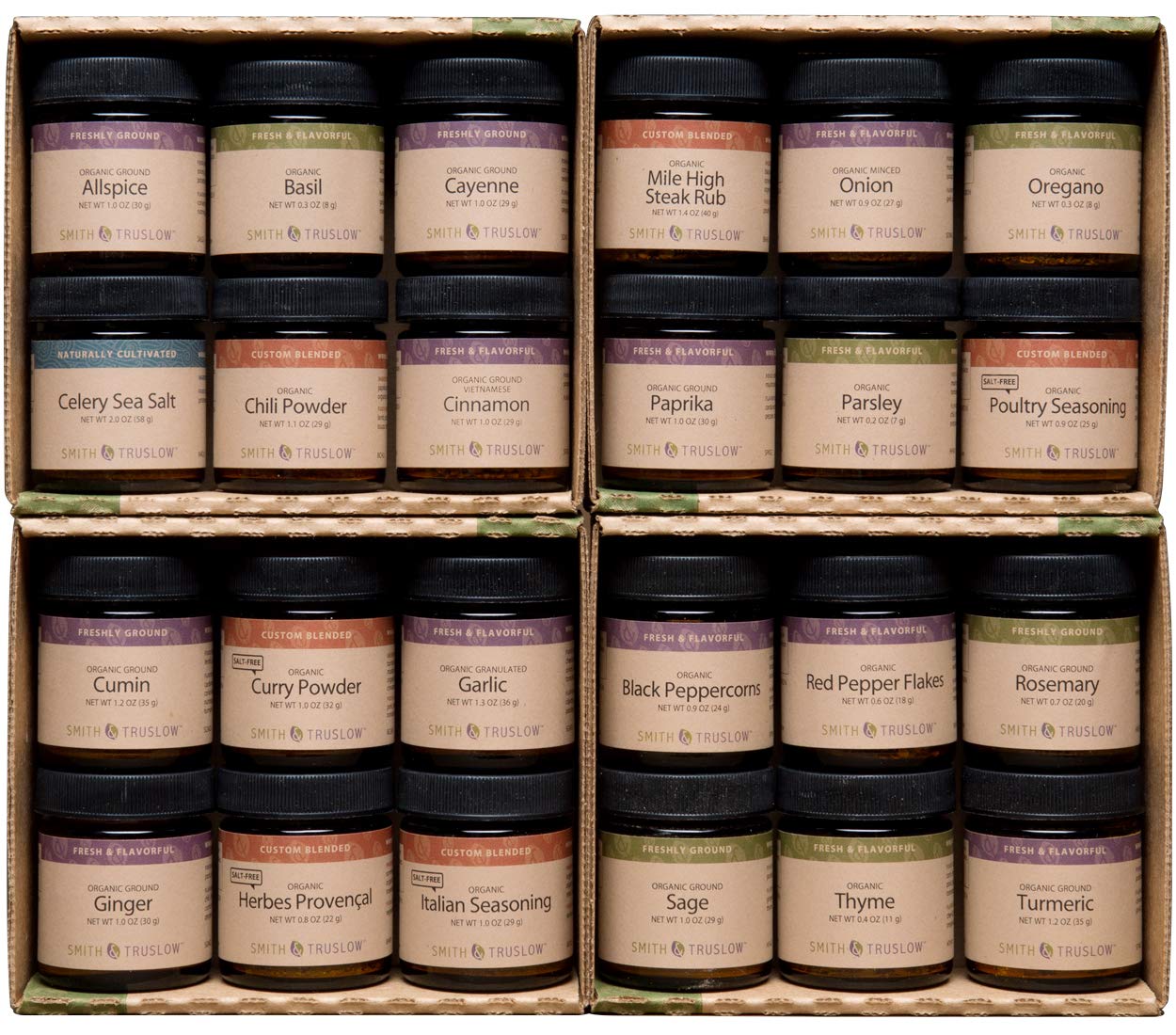 Amazon.com : Smith & Truslow Premium Organic Spices & Seasonings ...