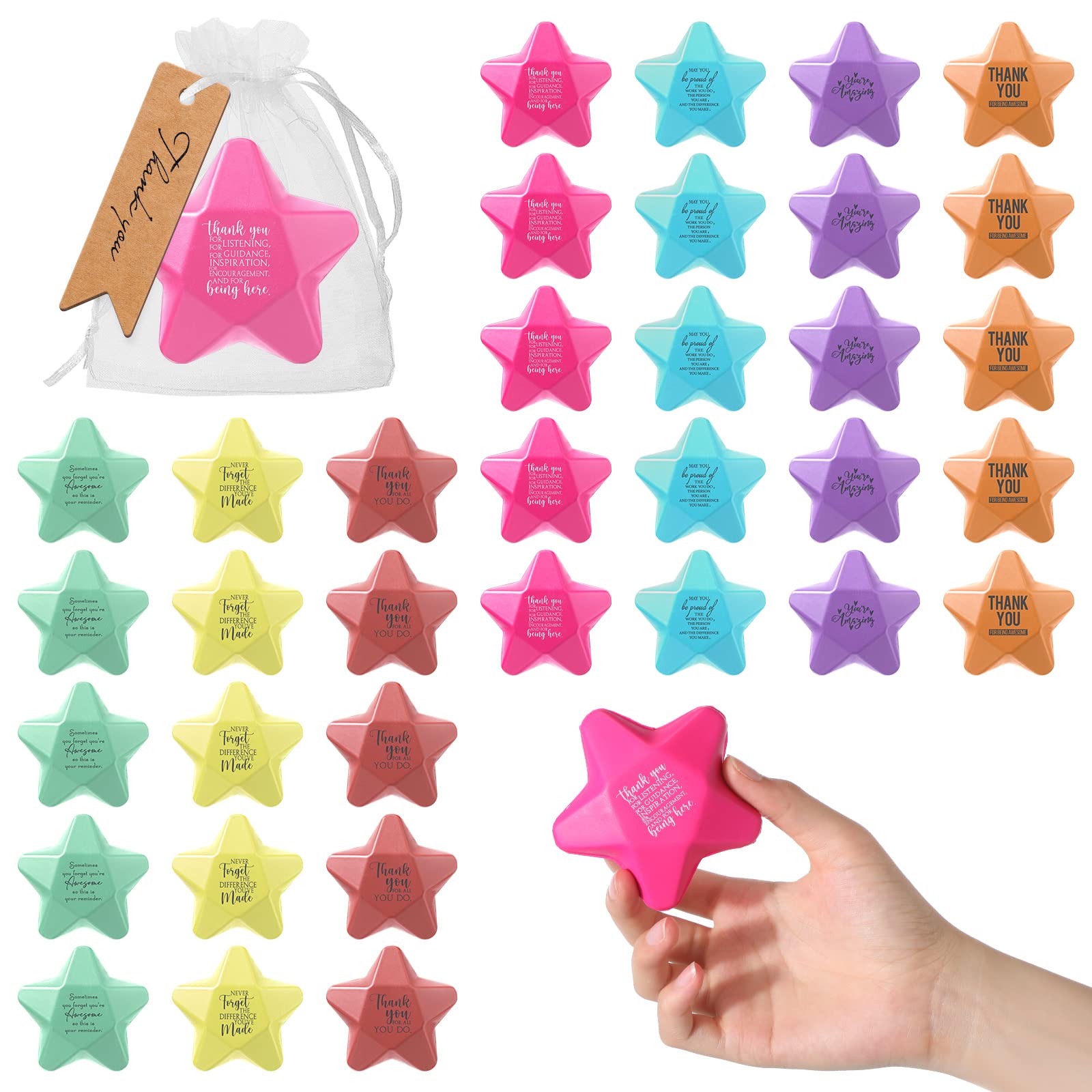 Amazon.com: Sratte 35 Sets Employee Appreciation Gifts Bulk ...