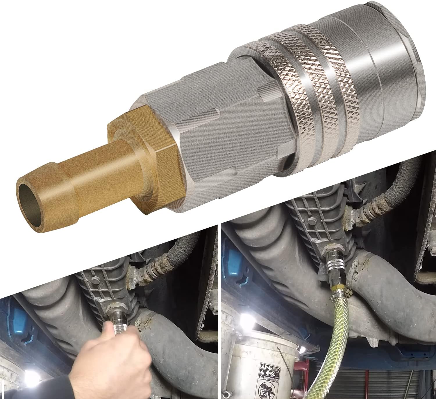 Amazon.com: Bonbo Alt 9996049 Quick Fit Radiator Adaptor for Volvo ...