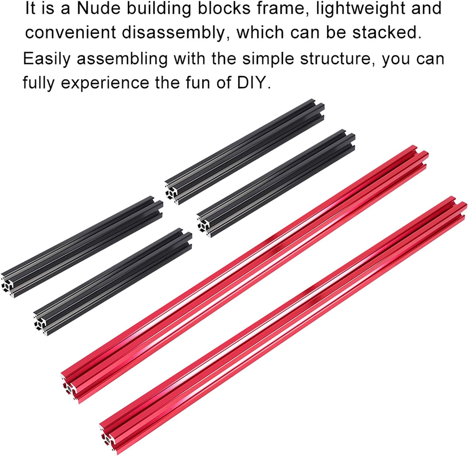 DIY Mini Open Aluminum Alloy Frame Set, ATX Motherboard PC Computer ...