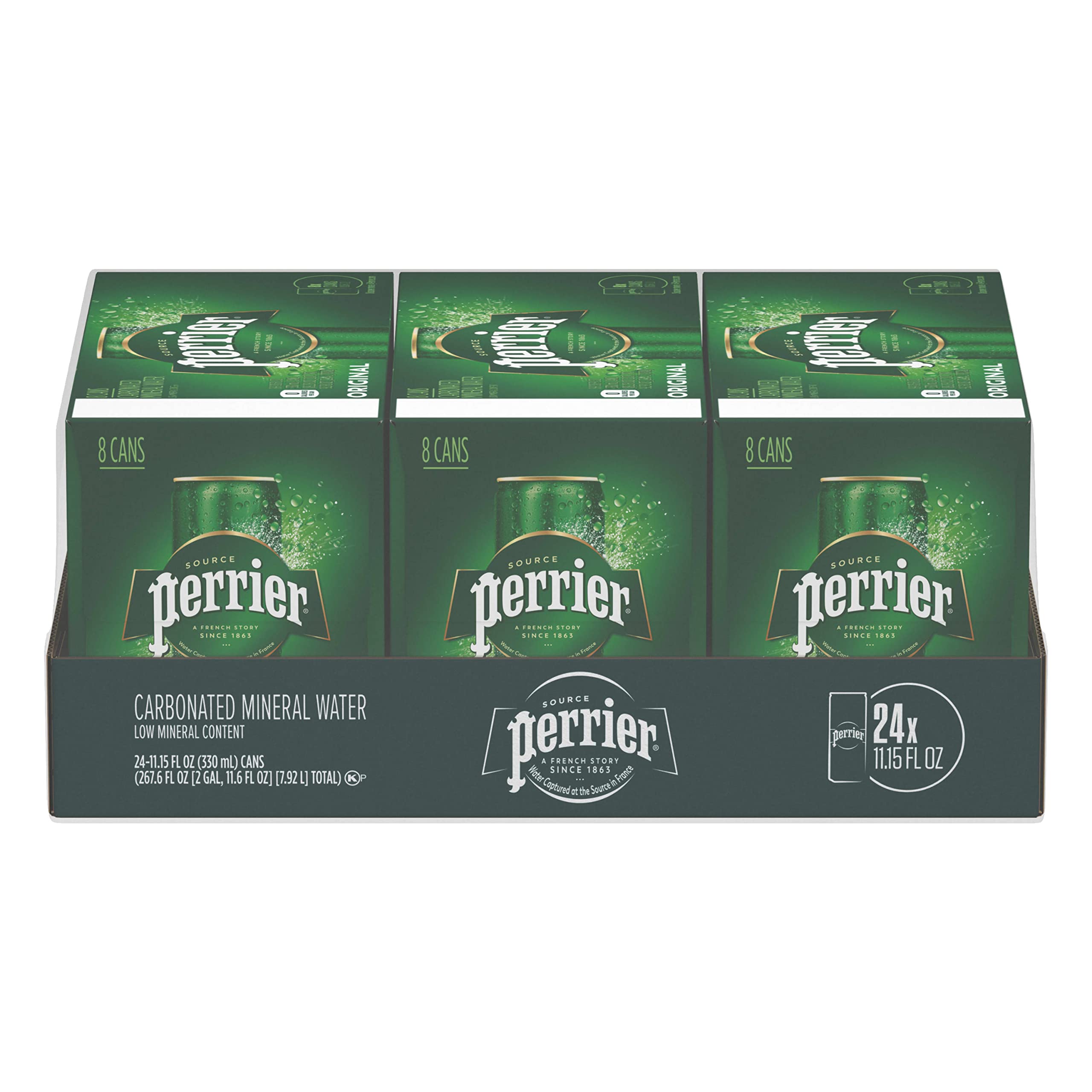 Buy Perrier Sparkling Water, 11.15 Fl Oz Cans (24 Count) Online at desertcart Australia