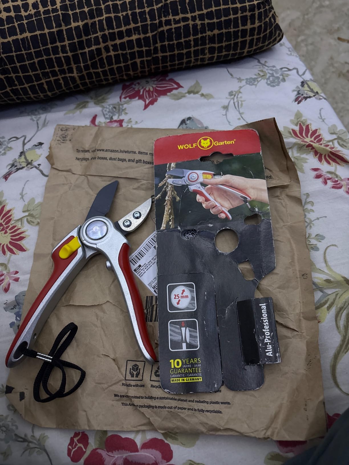 WOLF Garten Wolf-Garten 73Afa007650 Alu-Professional Anvil Secateurs ...
