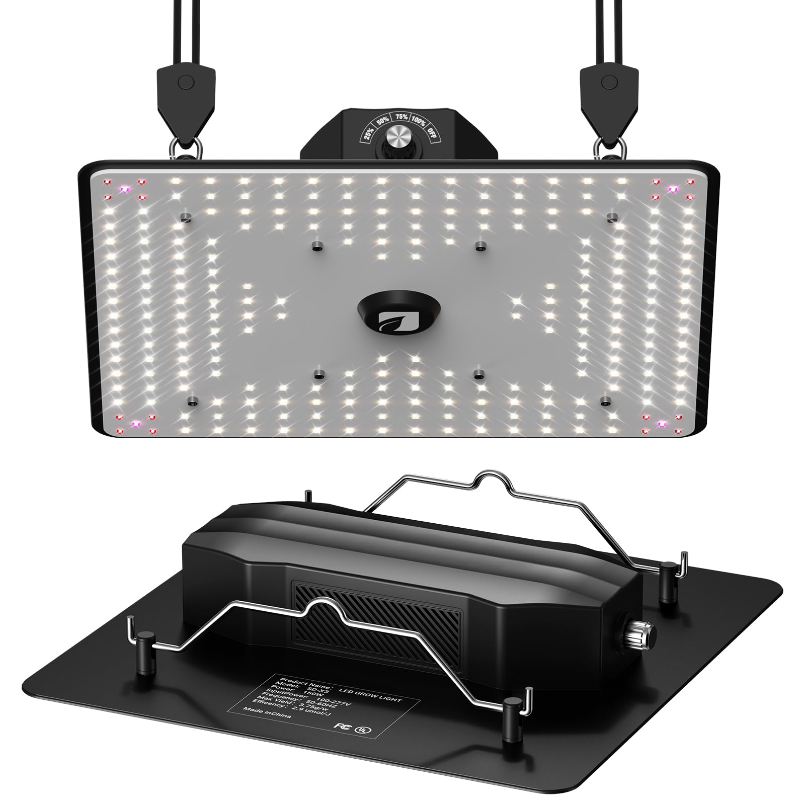Amazon.com: SZGSTSF LED Grow Light with LM301H Diodes Full Spectrum ...