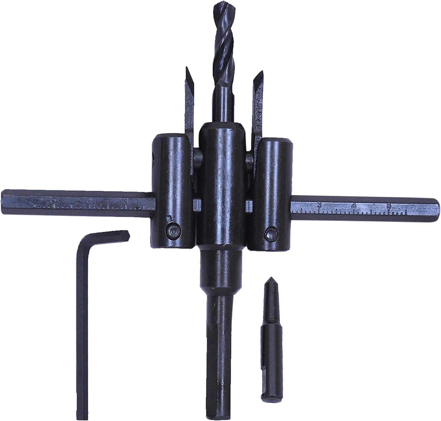Jon Bhandari Tools Adjustable Circular Hole Cutter – Drill Bit Tool for ...