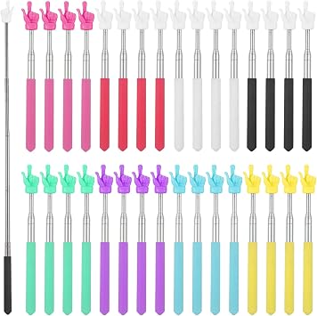 Amazon.com : 32 Pack Pointer Finger Stick, Pointer Stick for Classroom ...