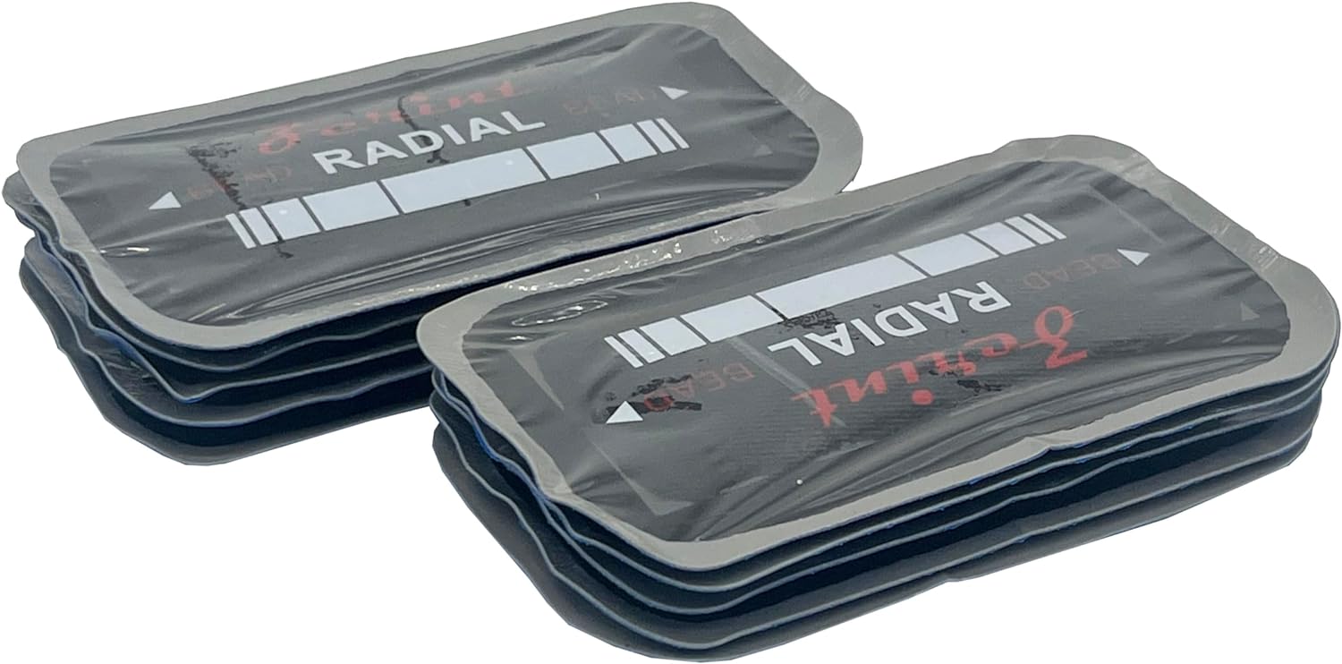 Amazon.com: ZERINT TP-R04 4" x 2 1/4" 1 ply 10 pcs,Radial Repair Patch, Heavy Duty Tire Patches ...