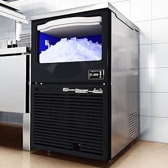 Amazon.com: YITAHOME 2023 Upgraded Commercial Snowflake Ice Machine ...