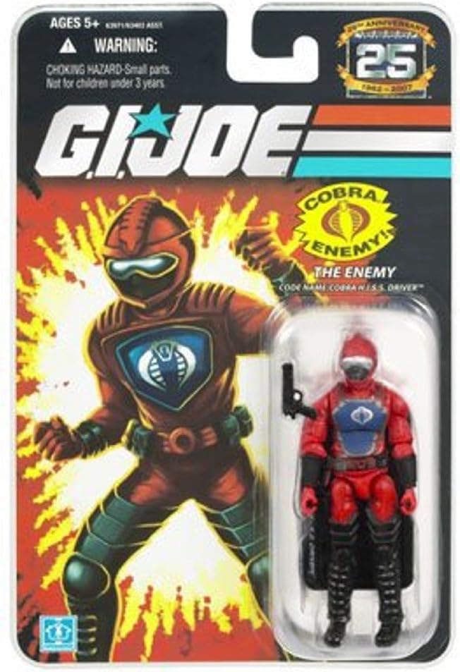 Gi Joe 25th Anniversary Cobra Hiss Driver Figure : Amazon.co.uk: Toys ...