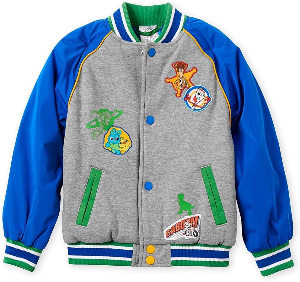 Amazon.com: Disney Pixar Toy Story 4 Varsity Jacket, Size 9/10 ...