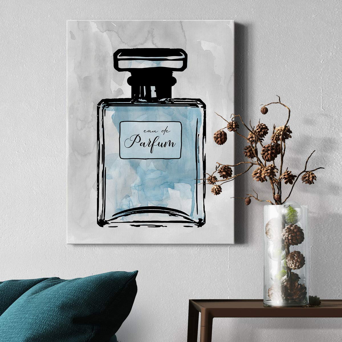 Perfume Bottle Painting Perfume Art Print By Jan Morris Fy