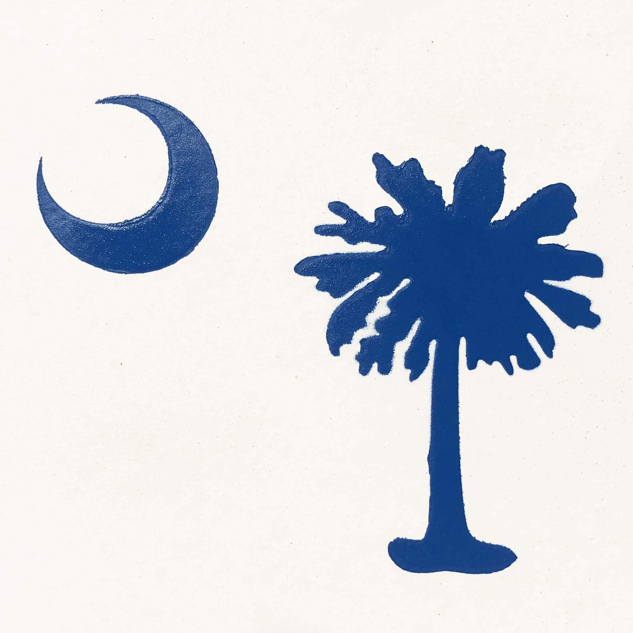 Palmetto Flag Tattoos Amazon.com : Stencil Stop Palmetto Tree And Moon