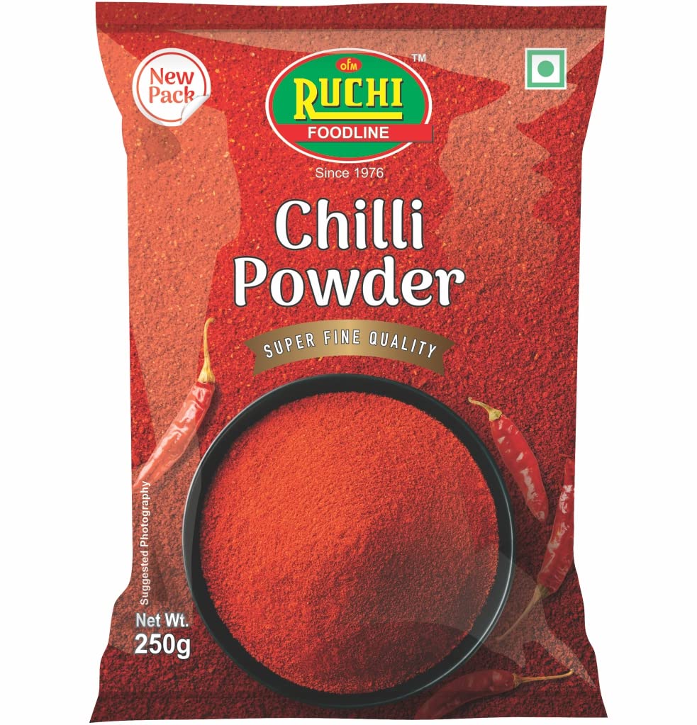 RUCHI Chilli Powder 250gm (Pack of 2) : Amazon.in: Grocery & Gourmet Foods