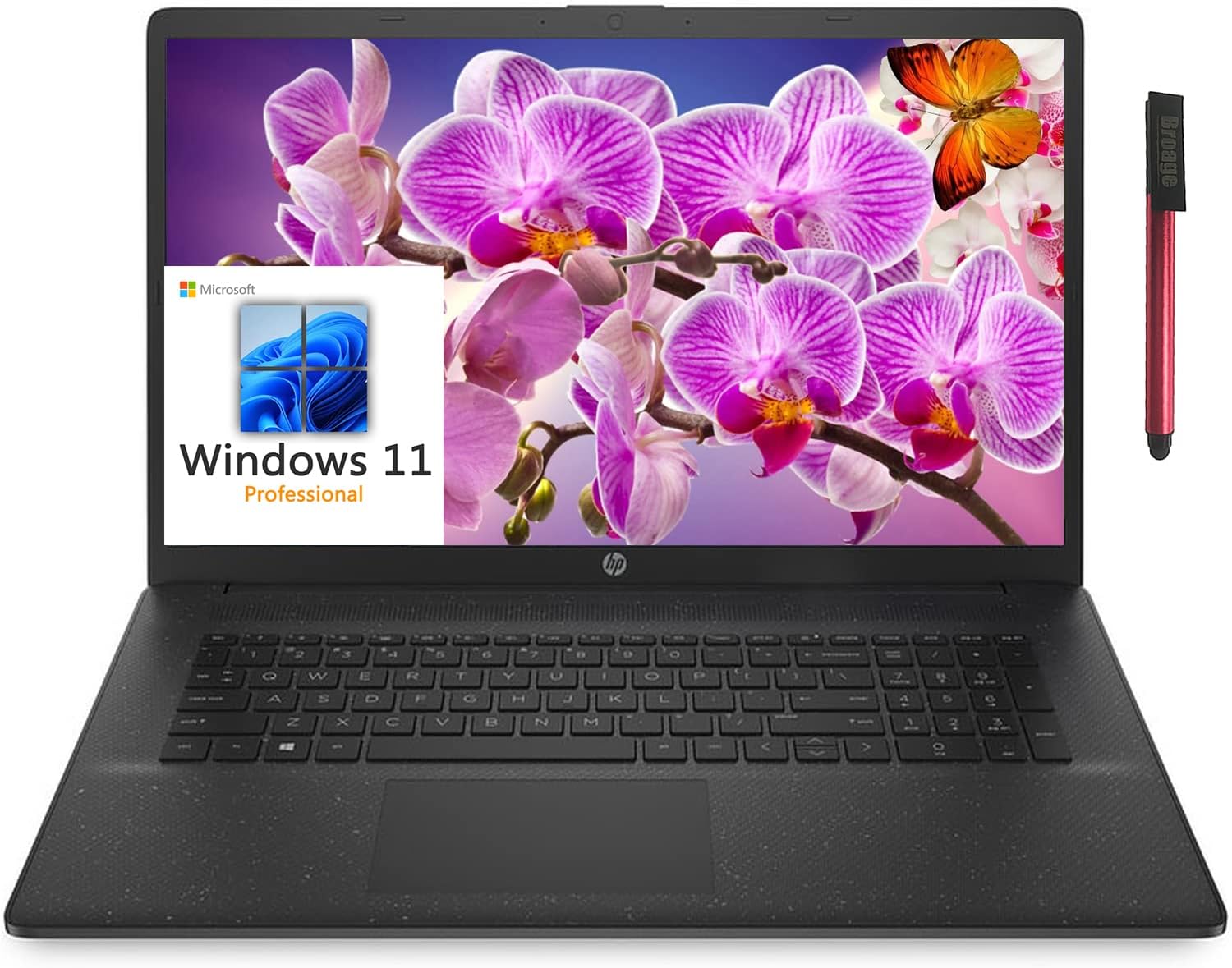 Amazon.com: HP 2022 17 17.3" FHD Business Laptop, Intel Quad-Core i7 ...