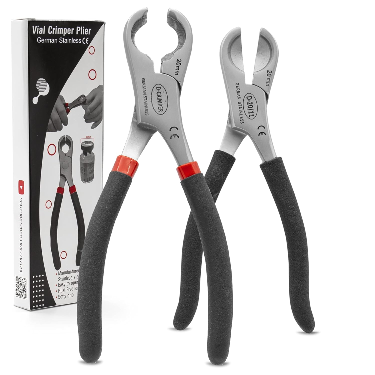Scientific Labwares Vial Decapper and Crimper Pliers Set- Perfect for ...