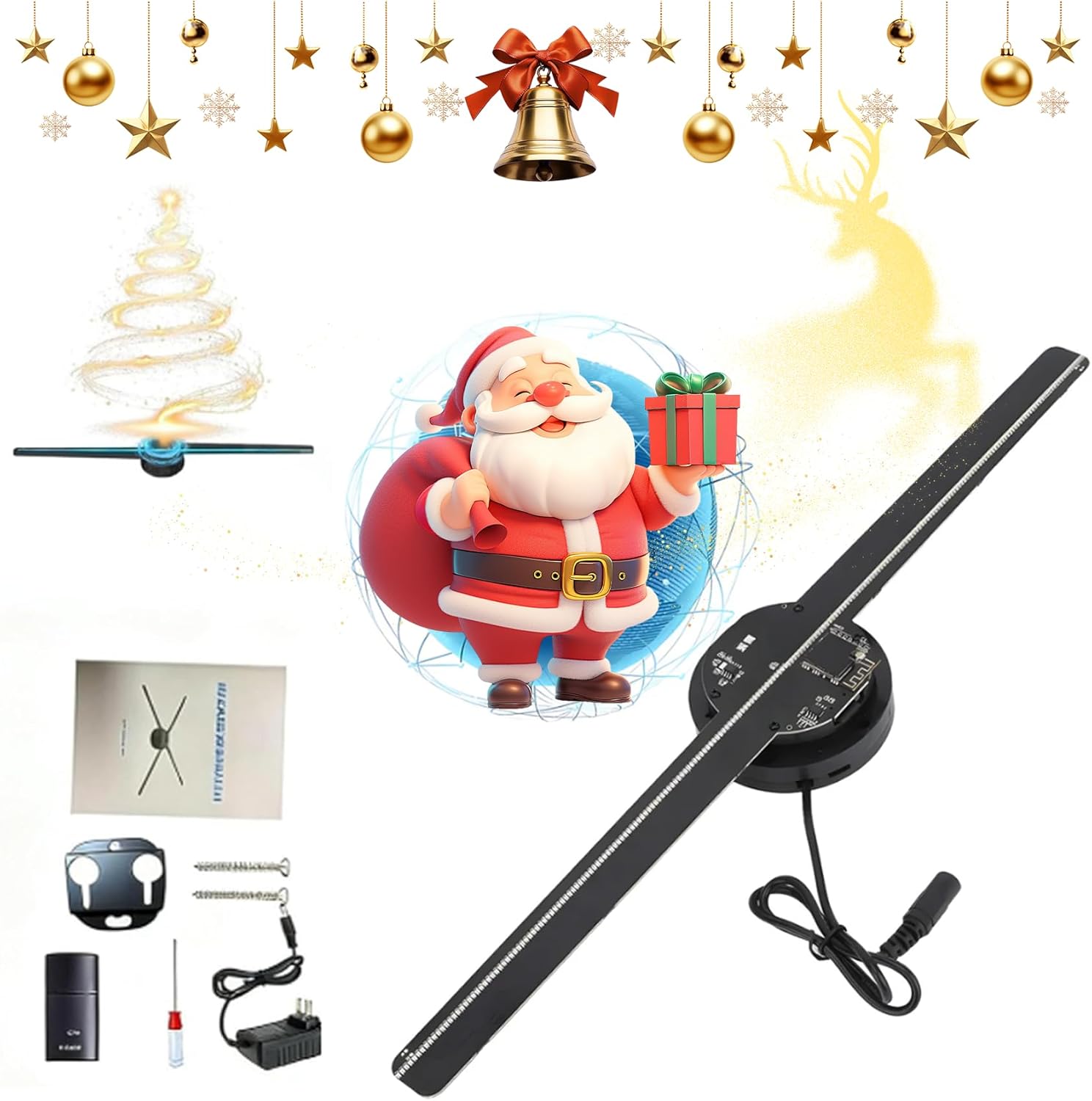 Amazon.com: My Holo Screen, My Holo Screen for Christmas, 16.5-Inch 3D ...