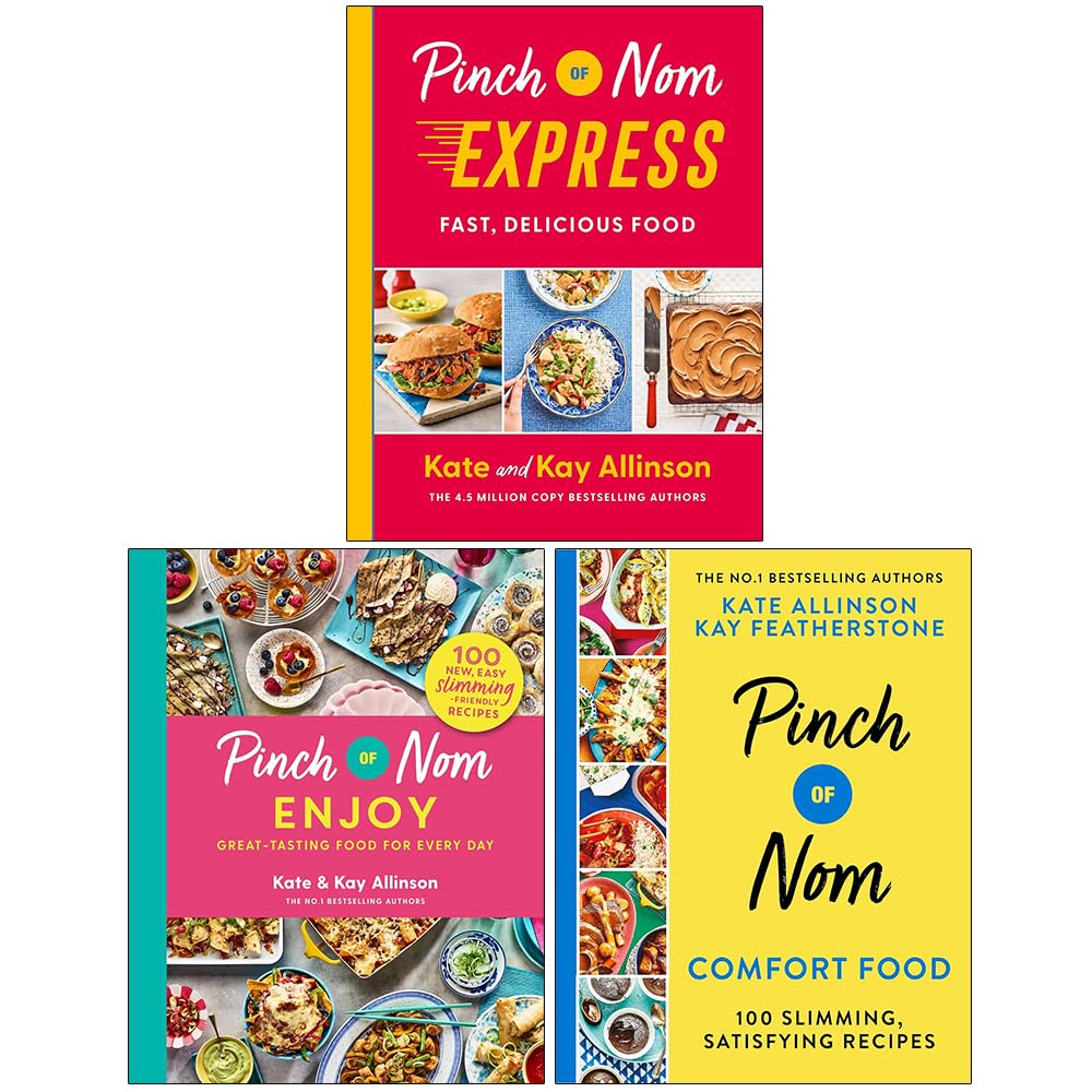 Pinch of Nom Collection 3 Books Set By Kay Featherstone & Kate Allinson ...