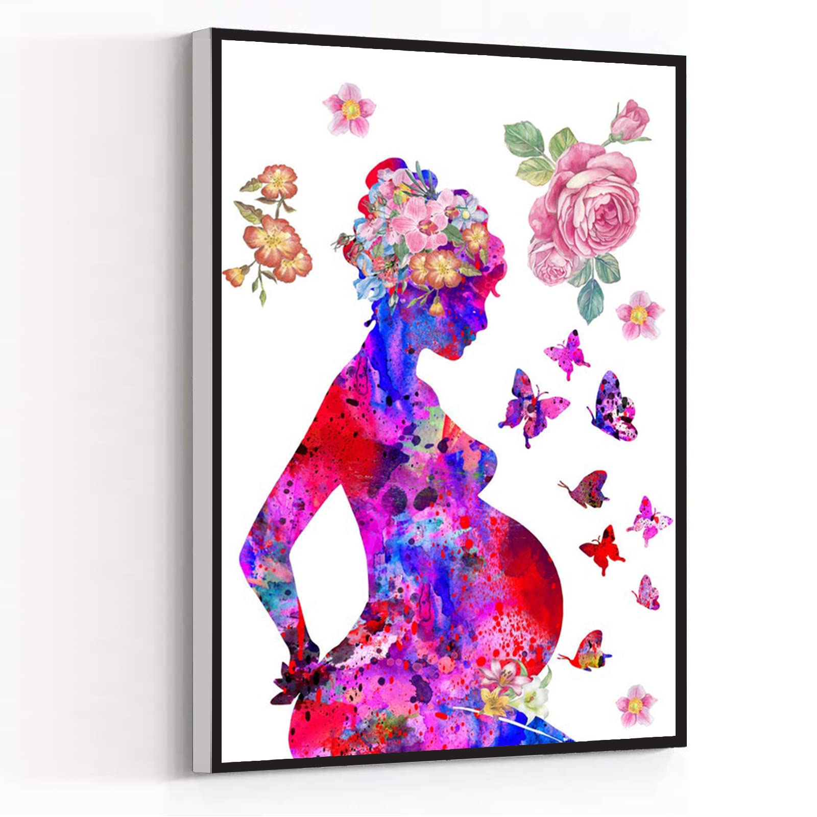 Pregnancy Abstract Art