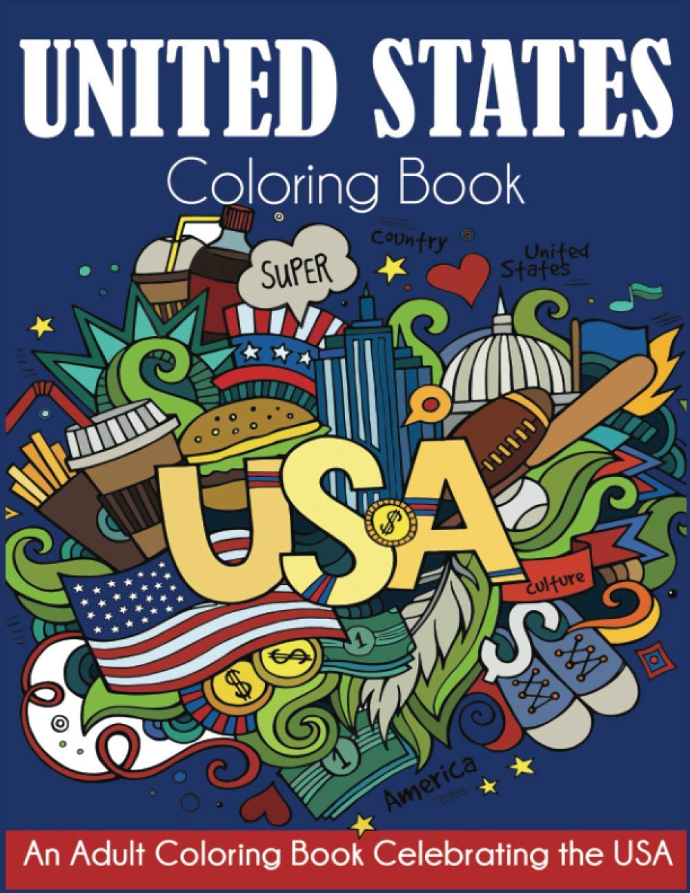 Amazon.com: United States Coloring Book: 9781647900755: Dylanna Press ...