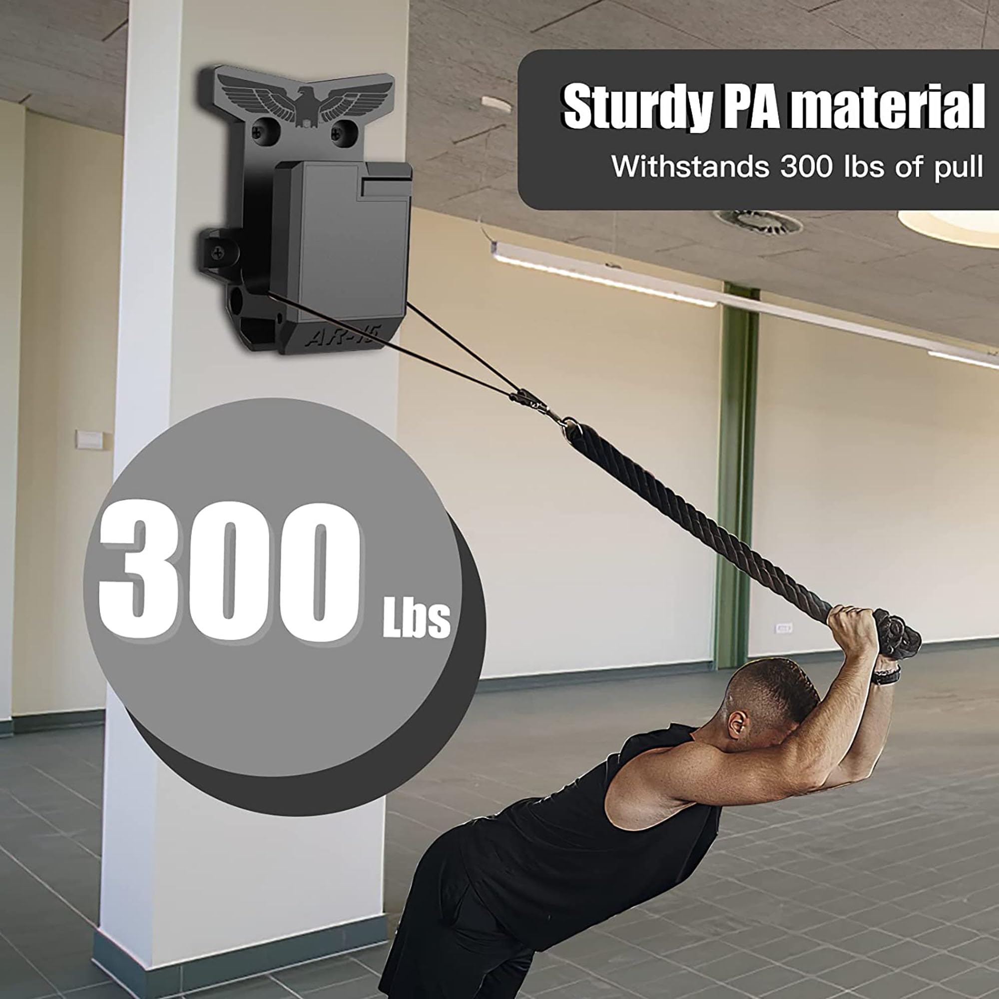 Snapklik.com : 2-Pack AR15 Wall Mount For 223/5.56 Rifle+Magazine, AR ...