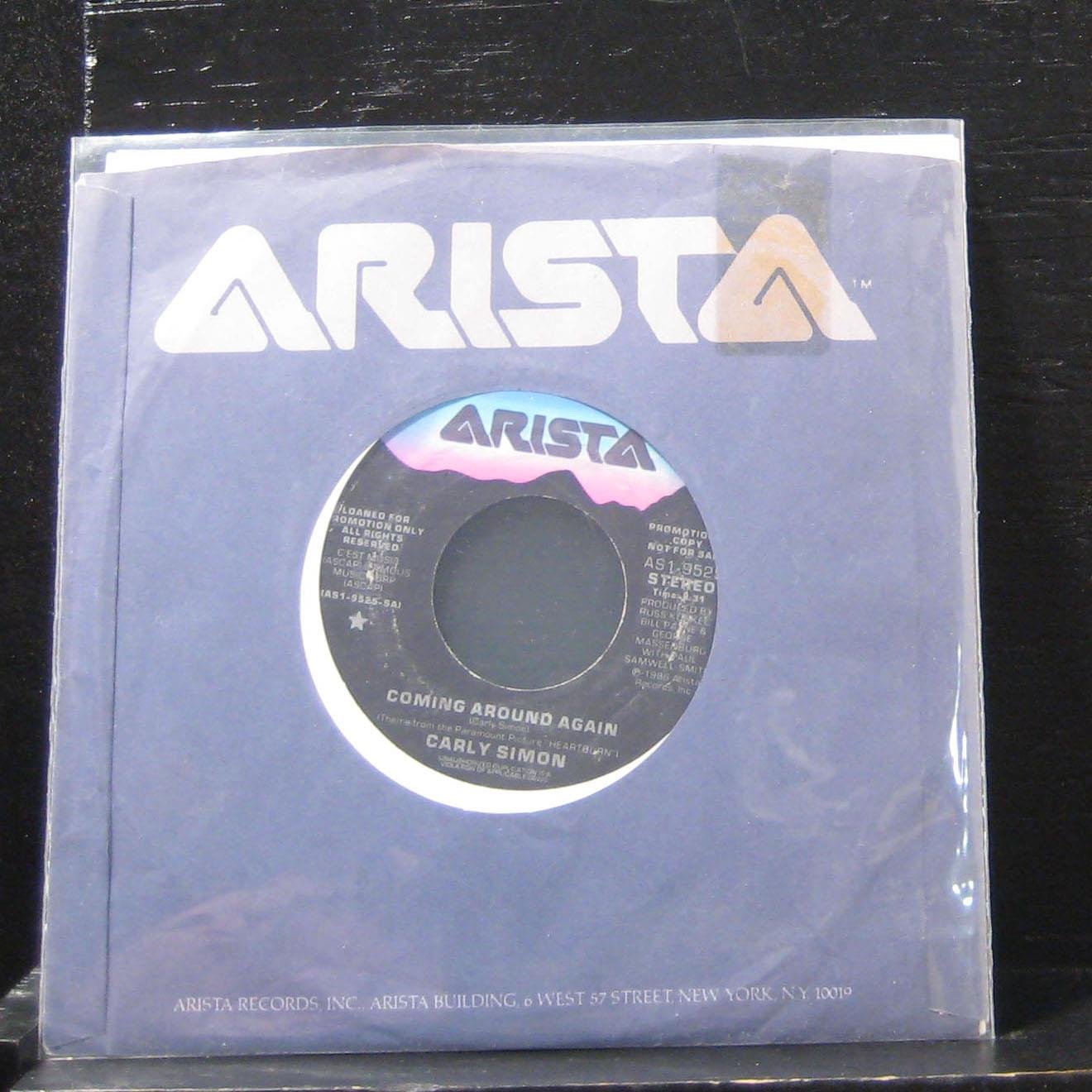 Amazon.com: Carly Simon - Coming Around Again / Coming Around Again - 7 ...