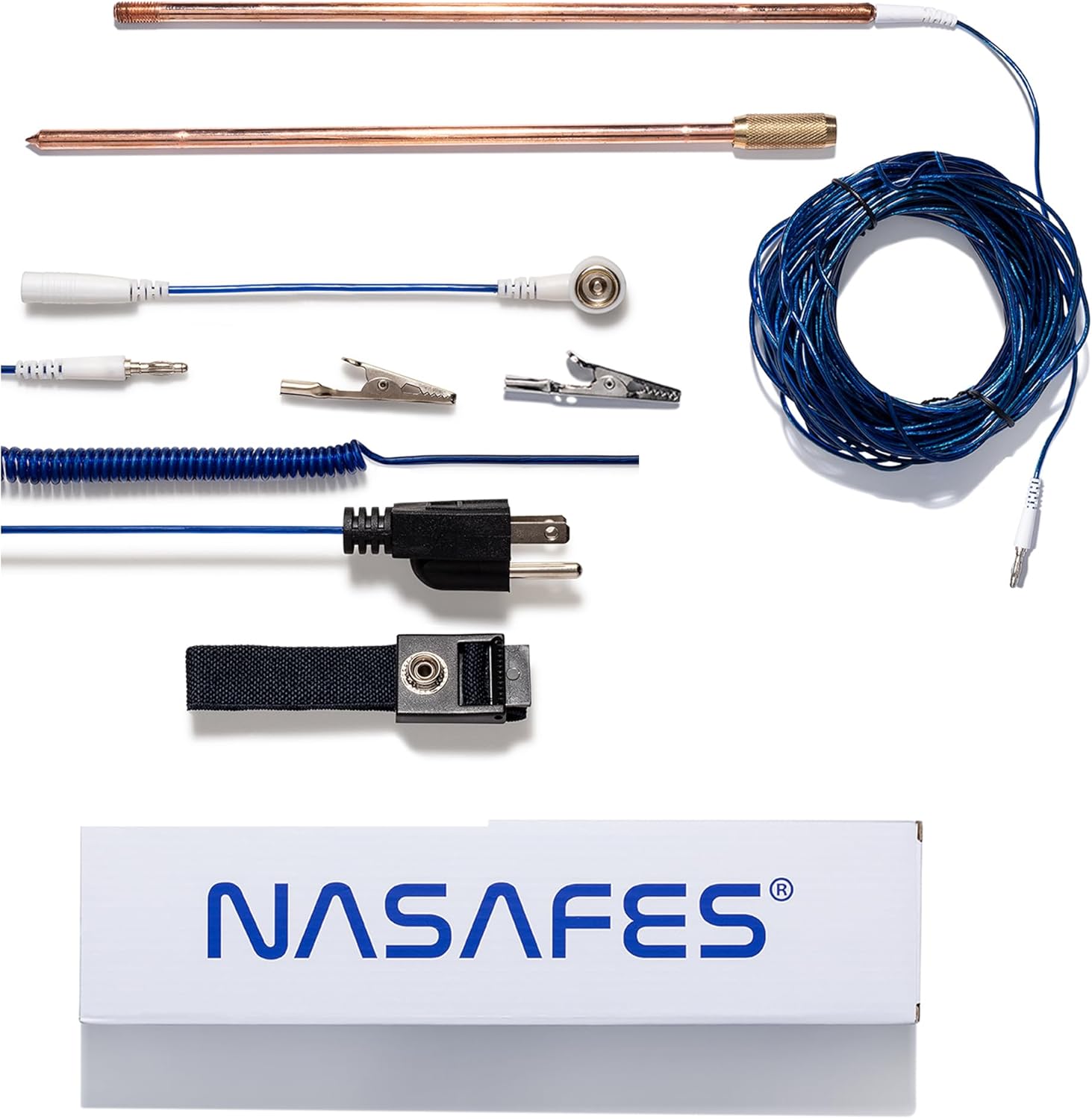 Generator Grounding Set incl. Grounding Rod and Grounding Cord with ...