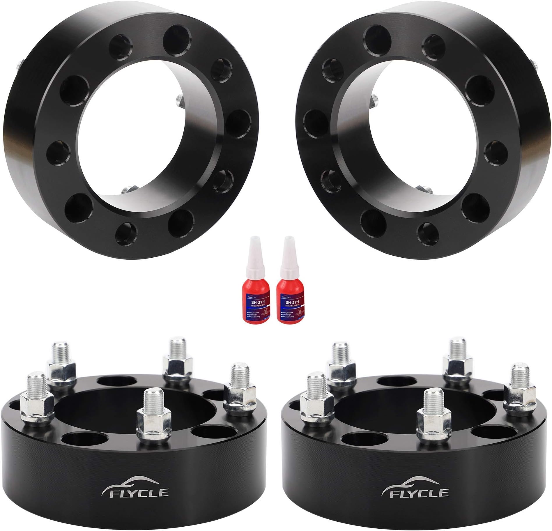 Amazon.com: YHTAUTO 5x5.5 Wheel Spacers 1.5 Inch Fits Ford, Dodge, Jeep ...