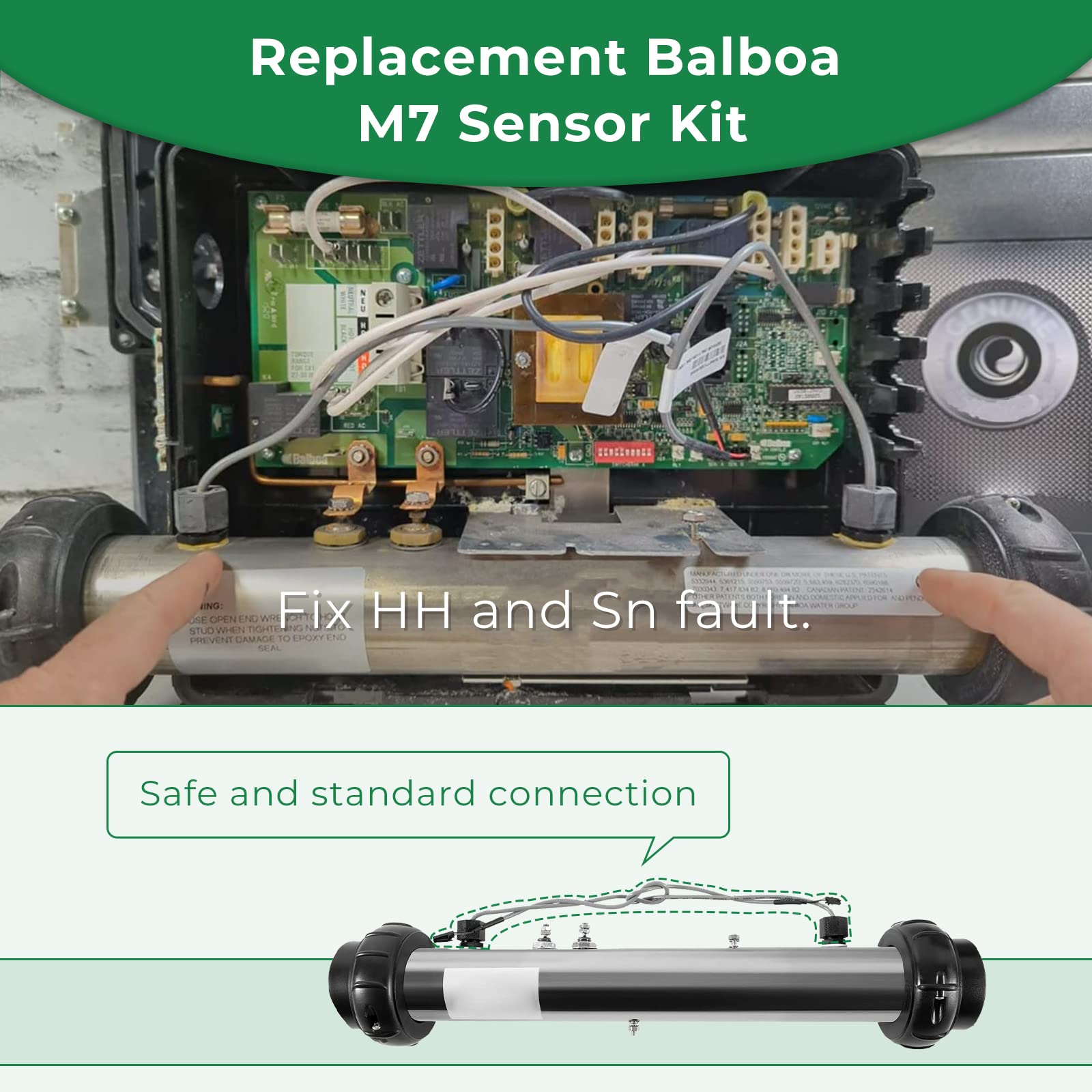 Snapklik.com : Ximoon 2 Pack M7 Sensor Spa Parts Replacement For Balboa ...