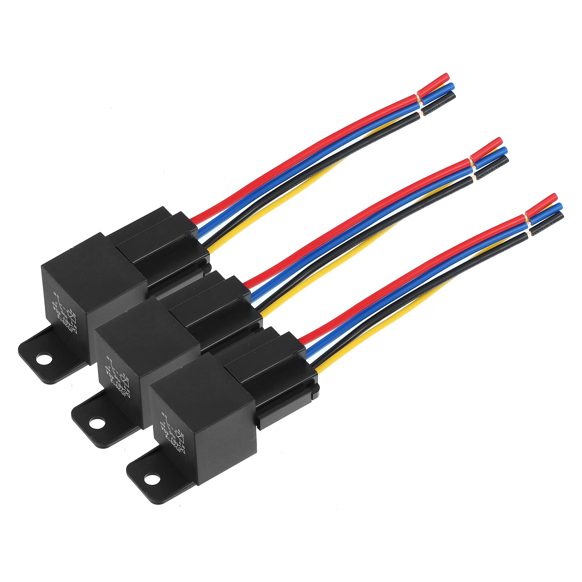 Amazon.com: X AUTOHAUX 3 Pcs DC 48V 40A SPDT Automotive Car Relay 5 Pin ...