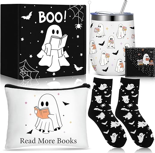 Amazon.com: Patelai 5 Pcs Ghost Reader Halloween Boo Basket Gifts for ...