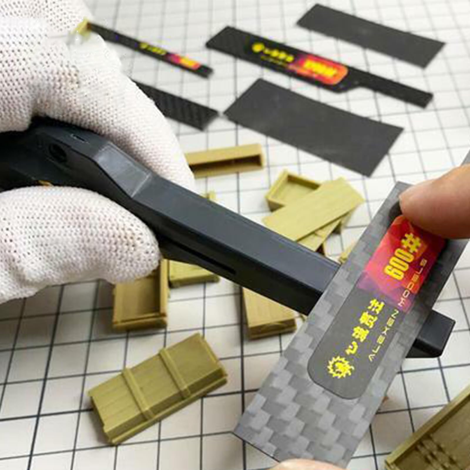 Sanding Sticks 9-Piece Carbon Fiber Sanding Stick Set - Irregular ...