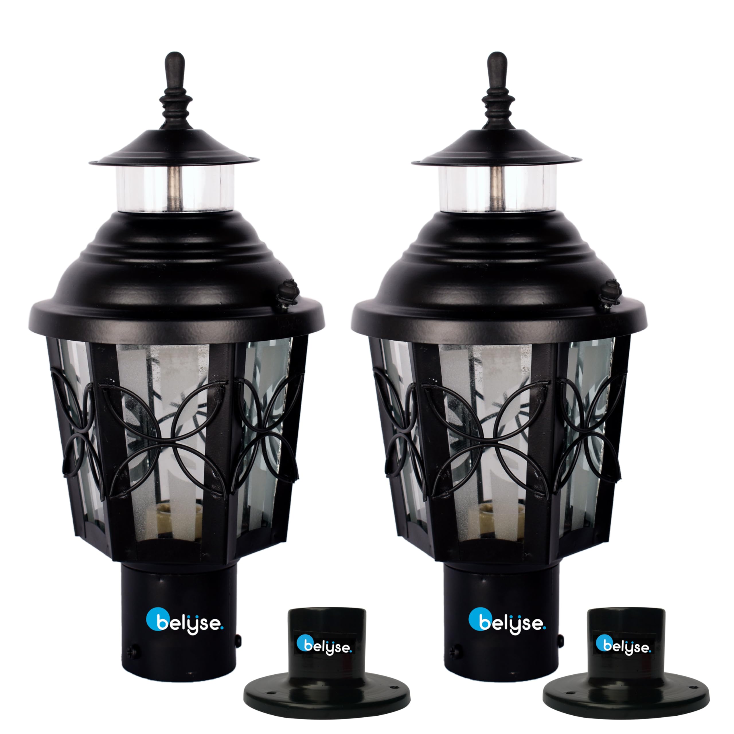 Buy Belyse Lily Garden Lamp, Antique Wall Lights for Outdoor Vintage ...