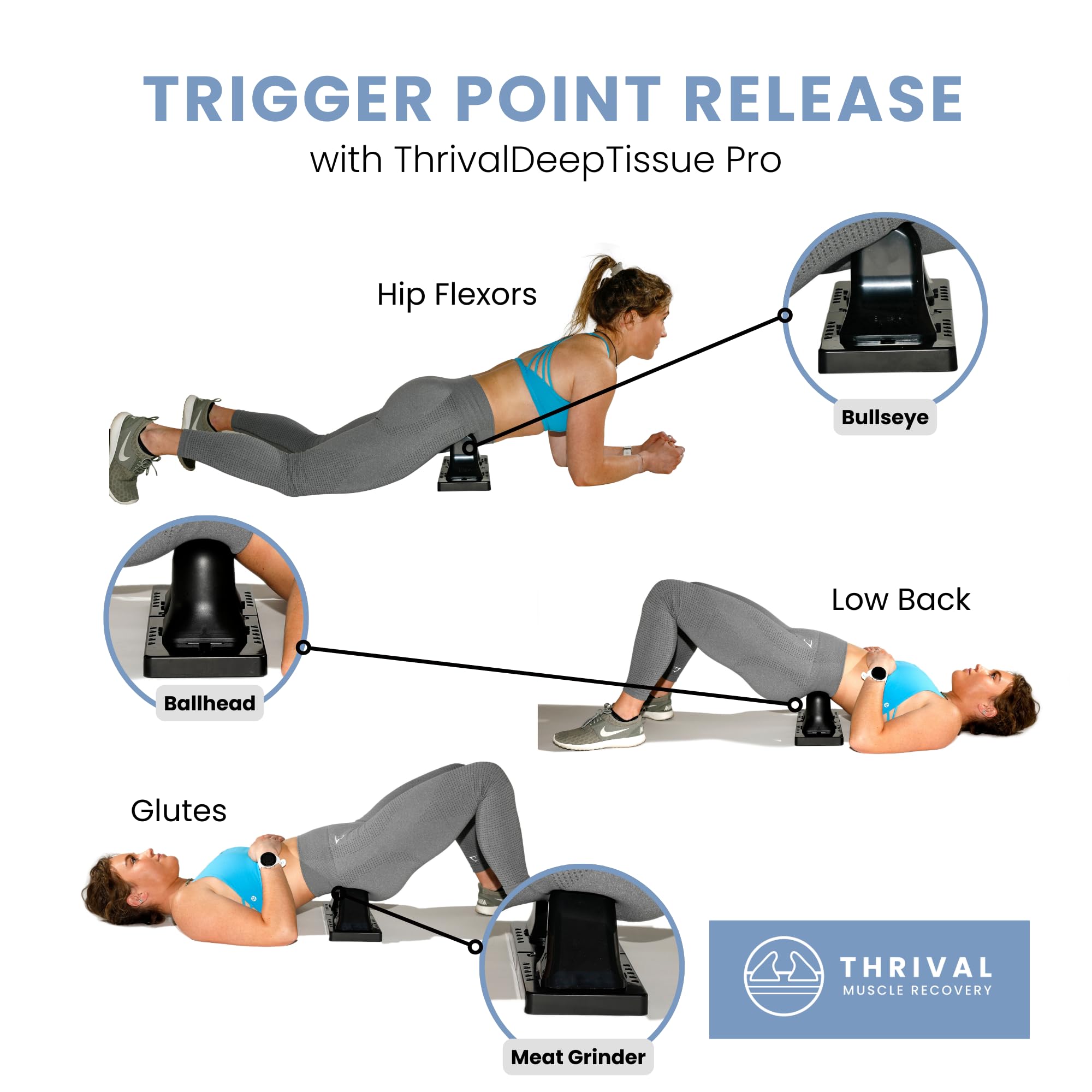 Snapklik.com : Thrival Deep Tissue Pro- Fully Adjustable Psoas, Back ...