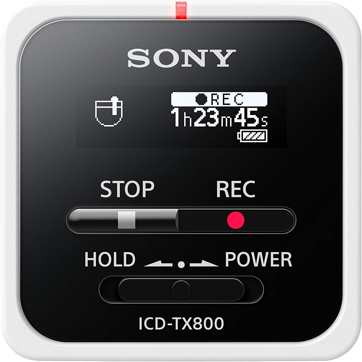 Amazon.com: Sony TX800 Digital Voice Recorder with Remote (ICD-TX800/W ...