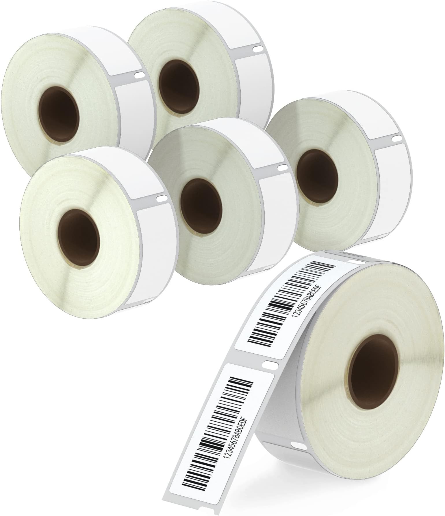BETCKEY - 6 Rolls 11352 Self-Adhesive Labels Compatible with DYMO ...