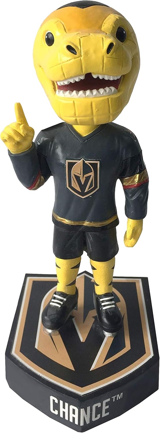 Amazon.com: Las Vegas Golden Knights Chance The Mascot Bobblehead ...