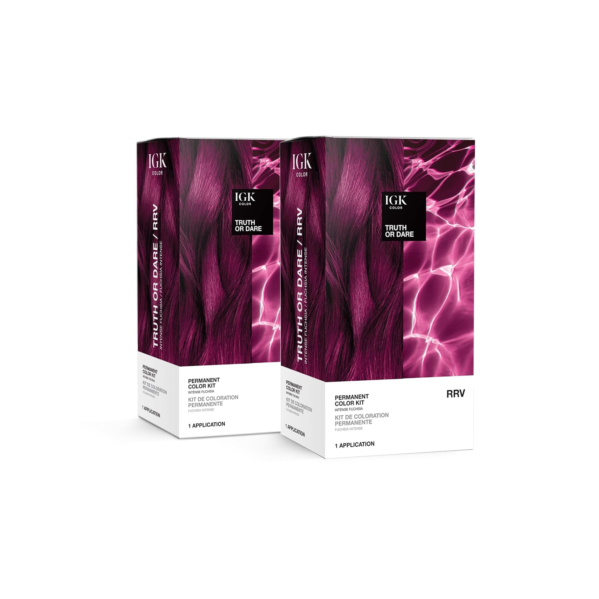 Snapklik.com : IGK Permanent Hair Color Kit RRV Truth Or Dare