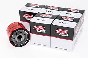 Amazon.com: Baldwin B1410 Spin-on Lube Oil Filter, Heavy Duty 23 Micron ...