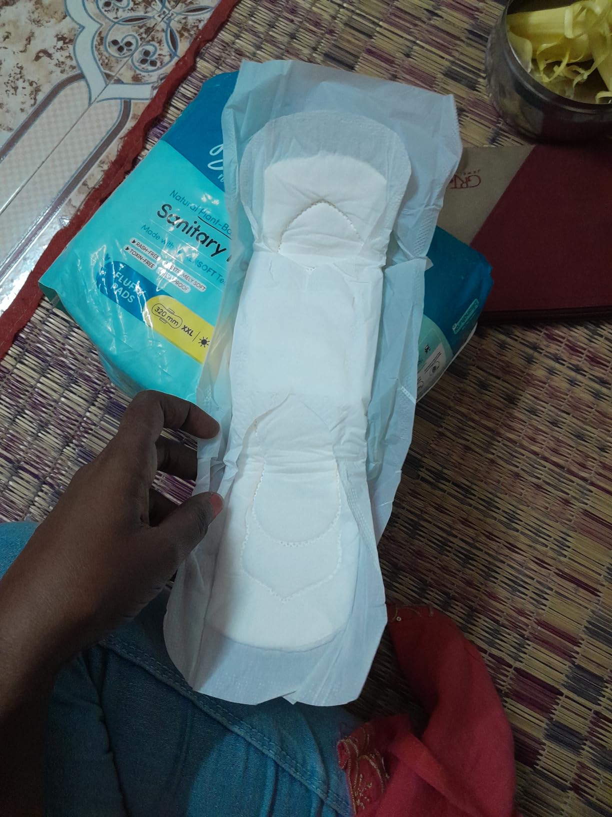 Buy BLISSNATURAL Organic Sanitary Pads For Women|Rash-Free Sanitary ...