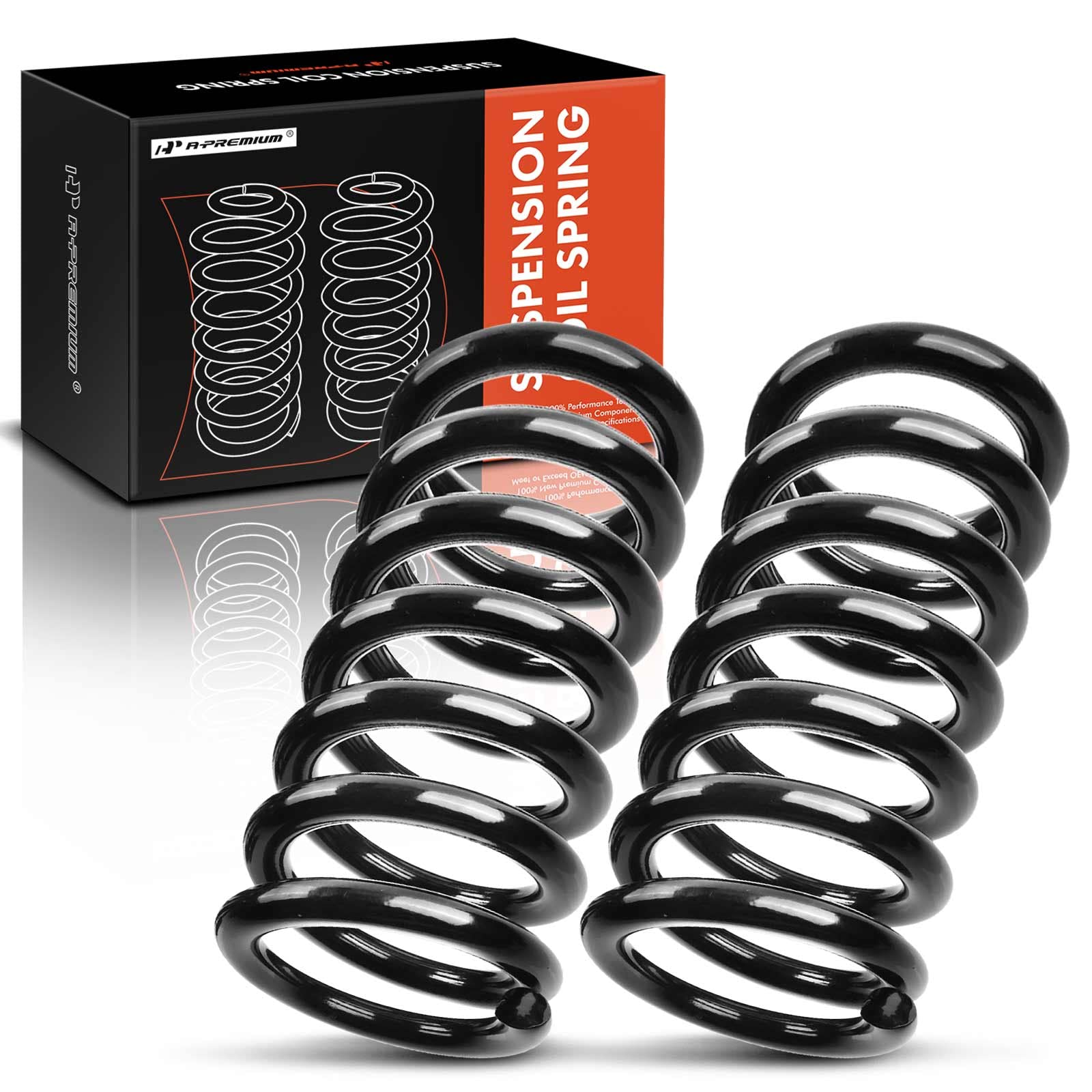 Amazon.com: A-Premium 2Pcs Front Suspension Coil Spring Set Compatible ...