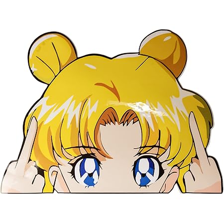 Amazon.com: Sailor Moon Usagi Tsukino Sign Anime Manga Decal Stickers ...