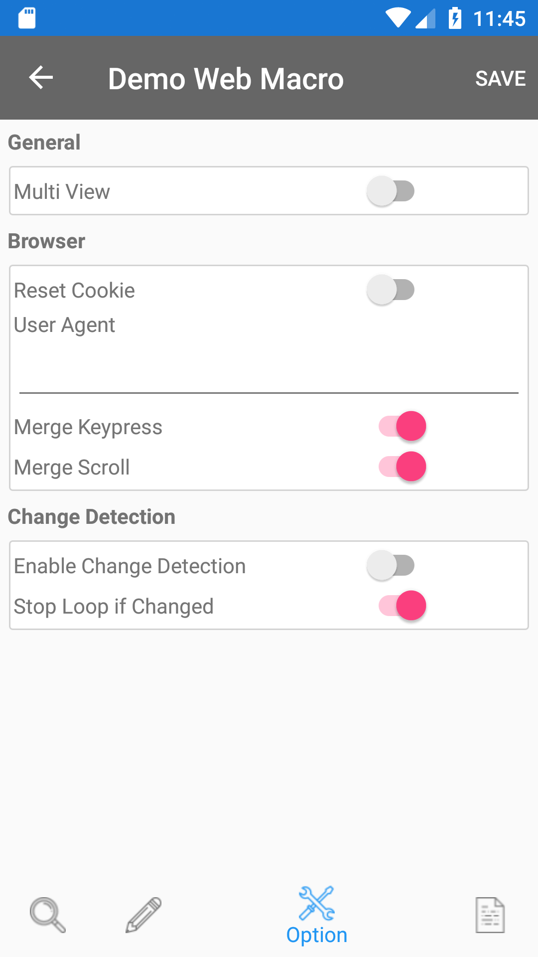 Web Macro Bot (record - edit - replay) | NO ROOT - App on Amazon Appstore