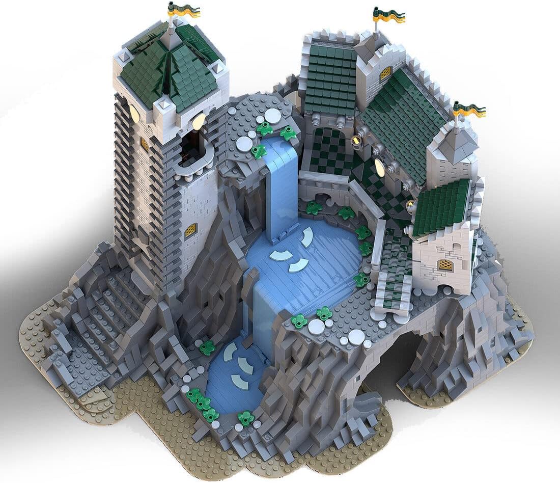 Kit de construcción modular con temática pirata medieval, MOC pirata ...
