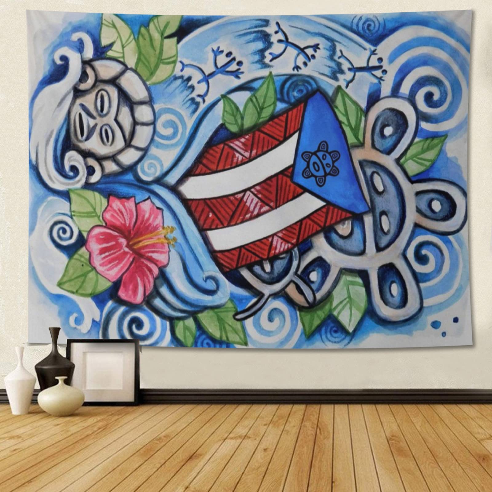 Amazon.com: Kizon Puerto Rico Tapestry Boricua Puerto Rican Flag ...