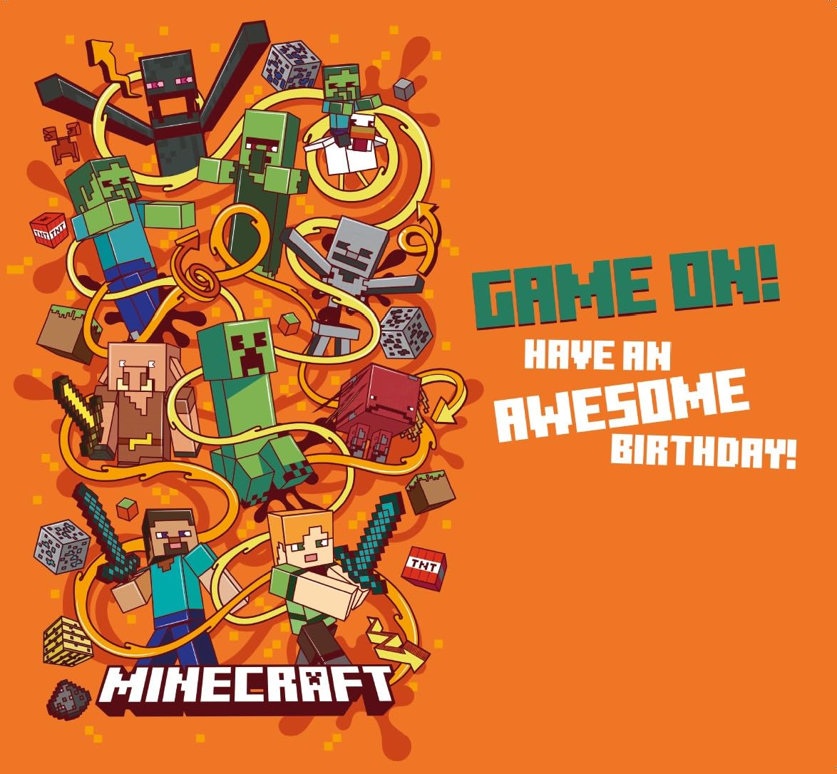 Minecraft Printable Birthday Card Happy Birthday Danny Minecrafter