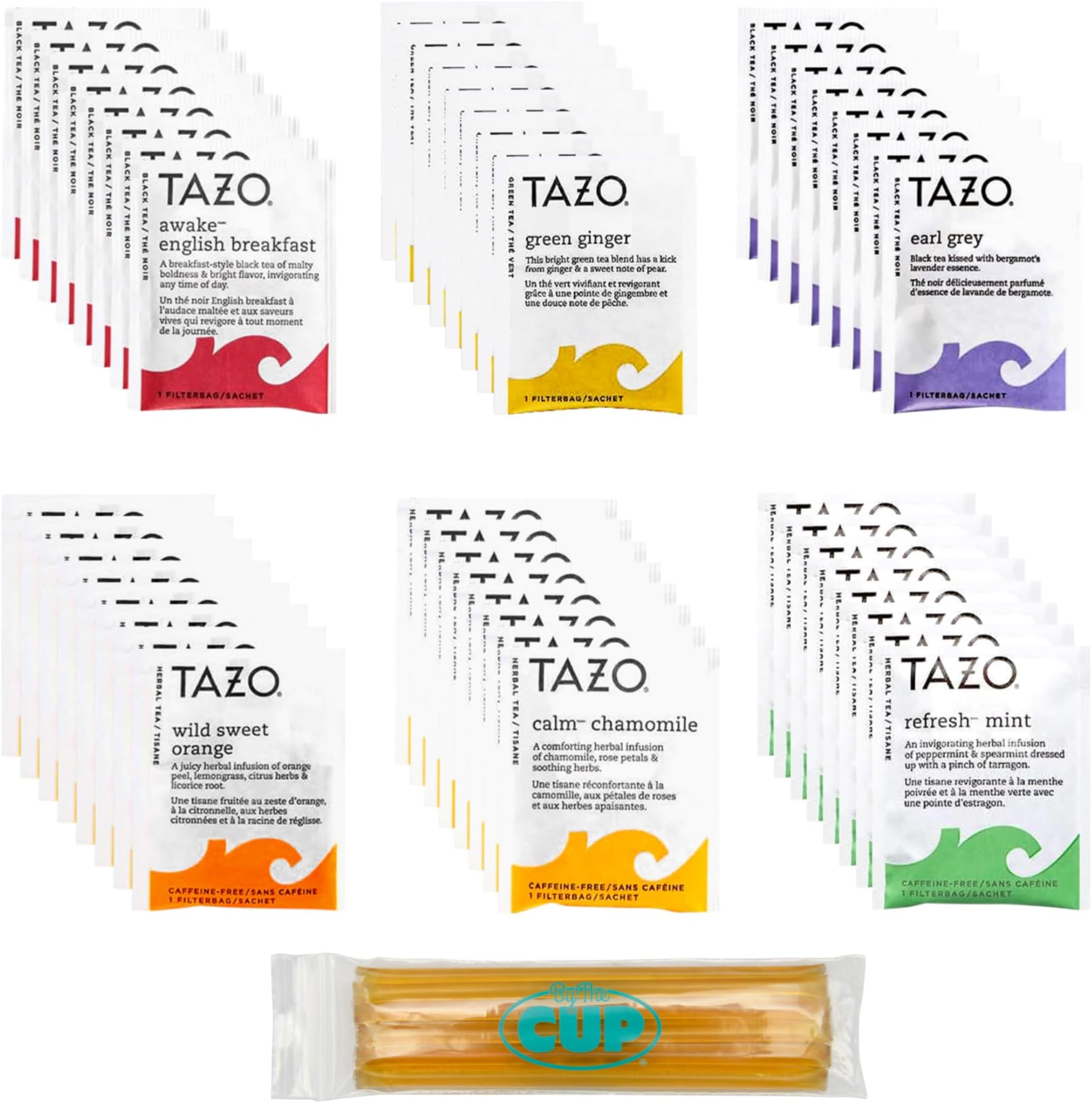 Amazon.com: TAZO Wild Sweet Orange Tea Bags, Unsweetened Herbal Tea ...