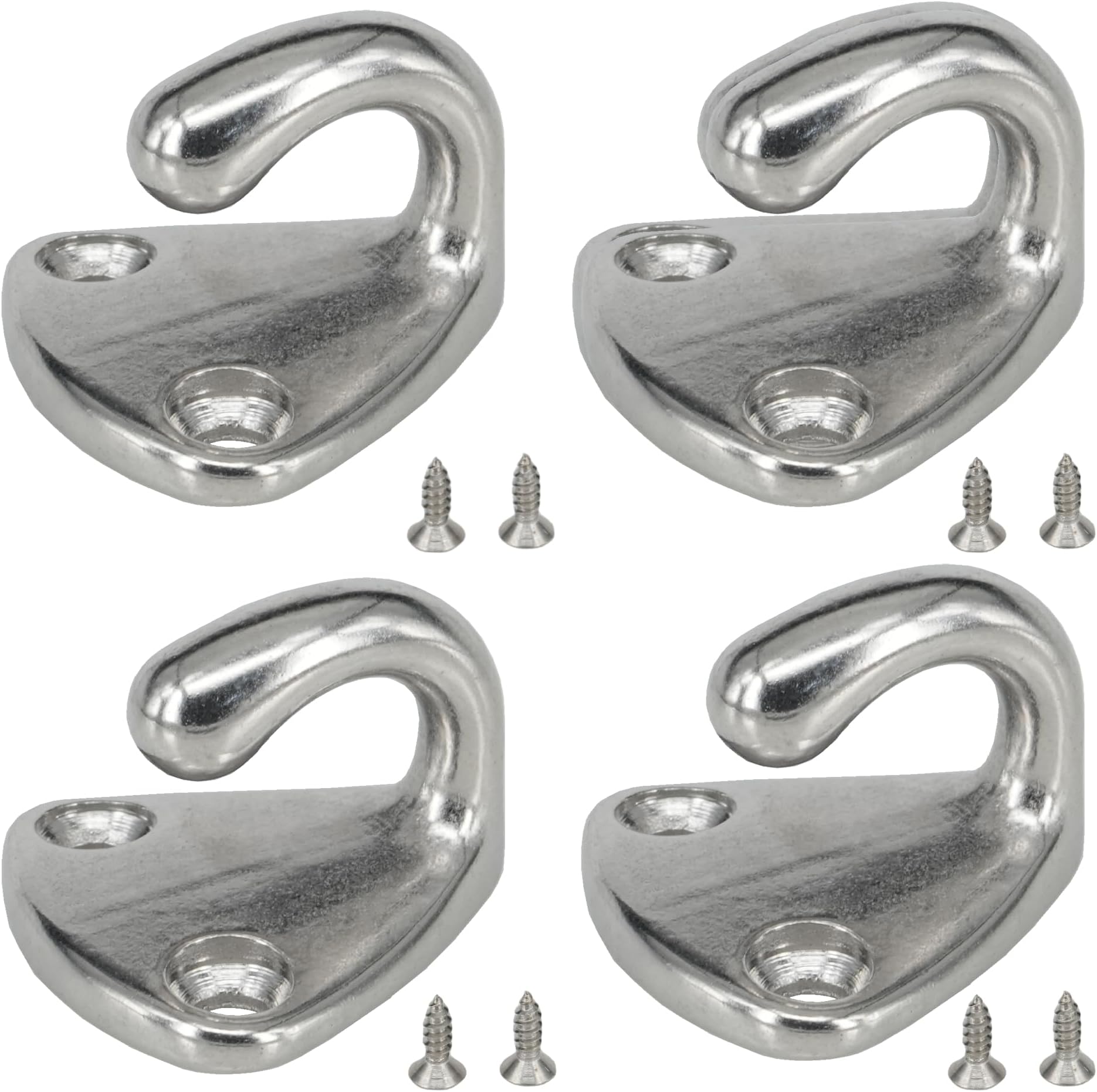 Amazon.com: Flomore Fender Hook Marine Grade 316 Stainless Steel Spring ...