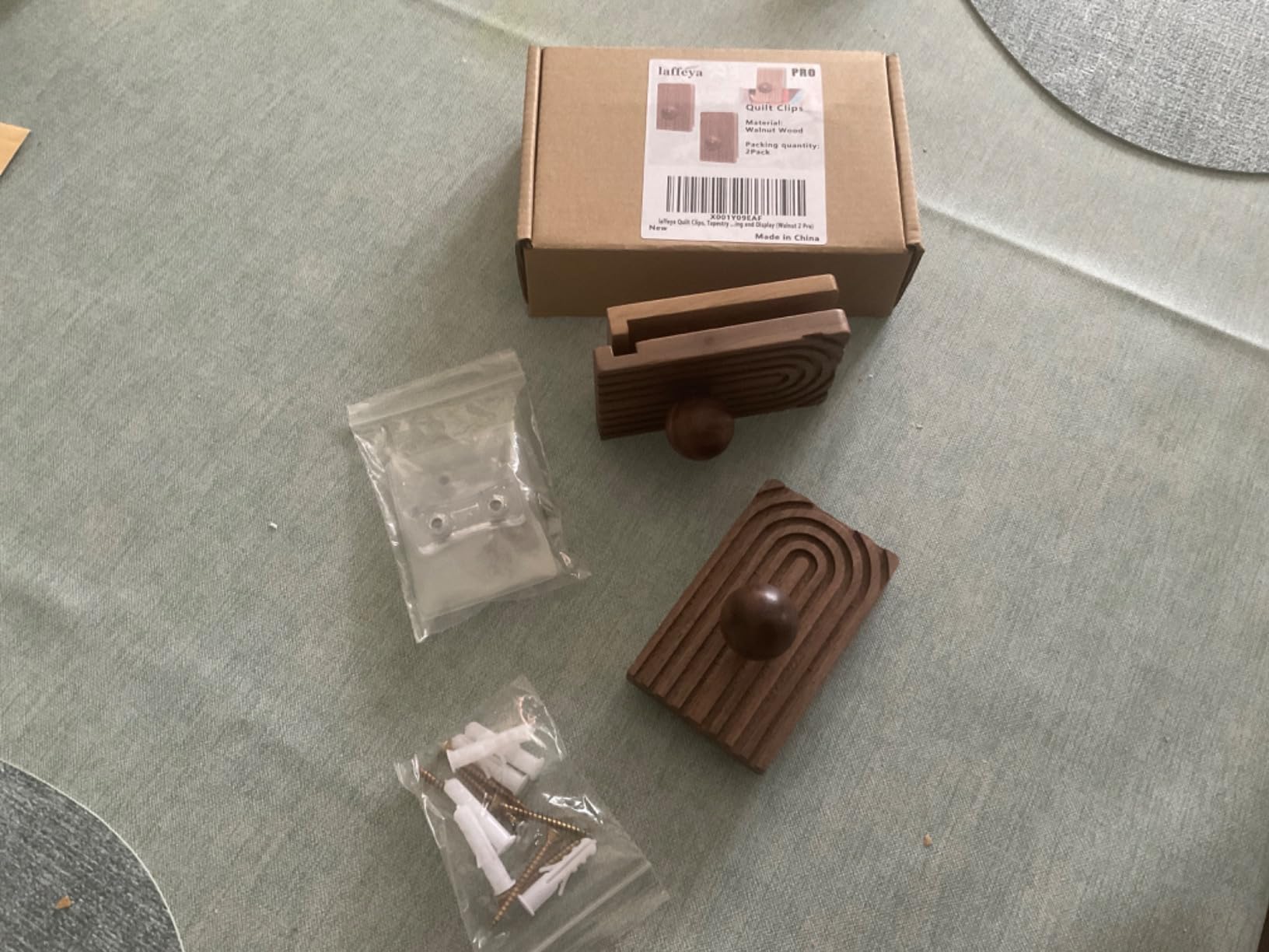 laffeya Tapestry Wall Hanging Clips, Quilt Clips Tapestry Wall Clamps ...